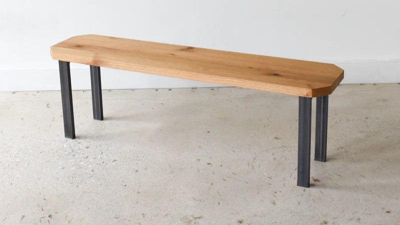Reclaimed Oak Benches | Indoor Wood Benches | What WE Make