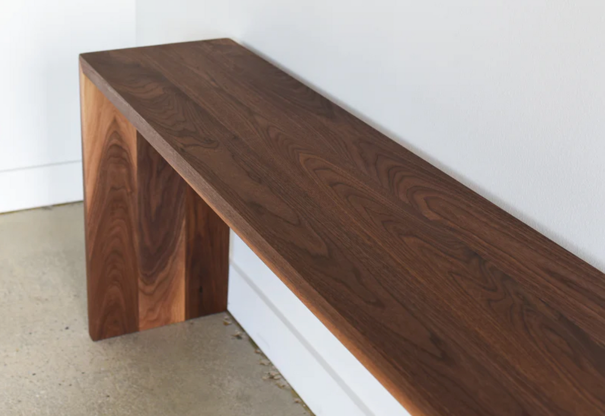 Walnut Console Tables | Solid Wood | What WE Make