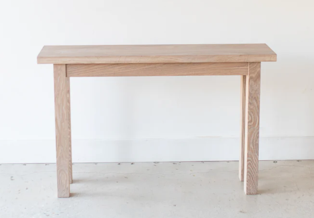 White Oak Entryway Furniture | Solid Wood | What WE Make