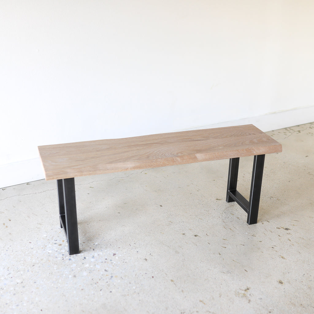 Live Edge Bench – What WE Make