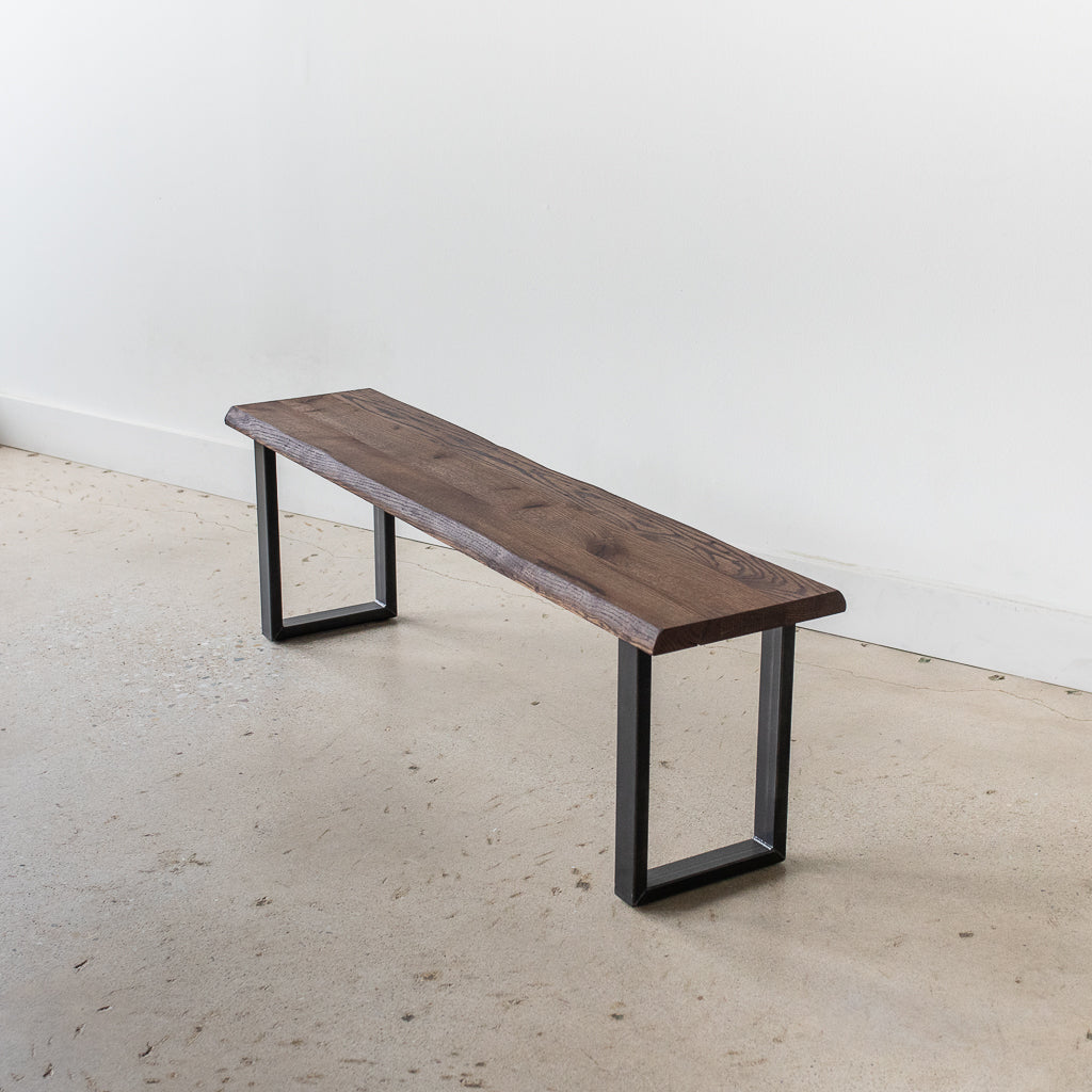 Live Edge Bench – What WE Make