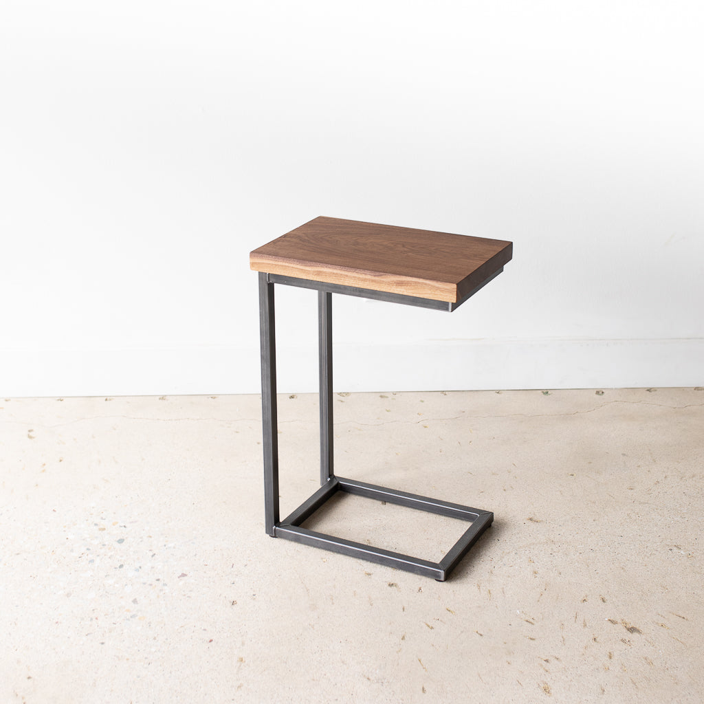Wood + Steel C-Table - What WE Make