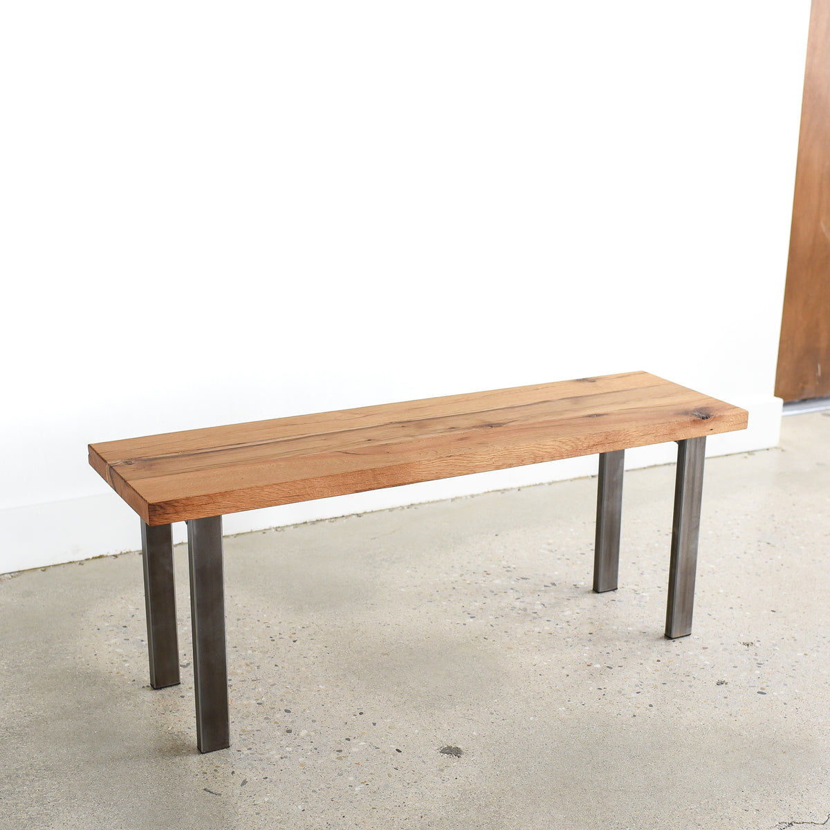 Narrow Post Leg Bench – What WE Make