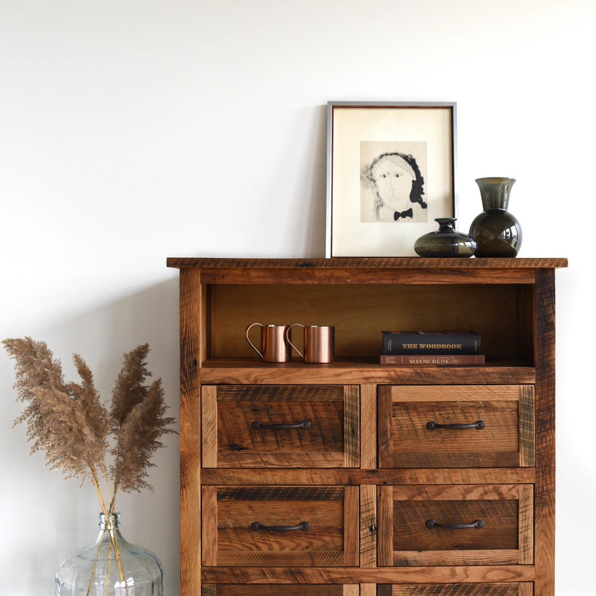 Small Rustic Wood Dresser - What WE Make