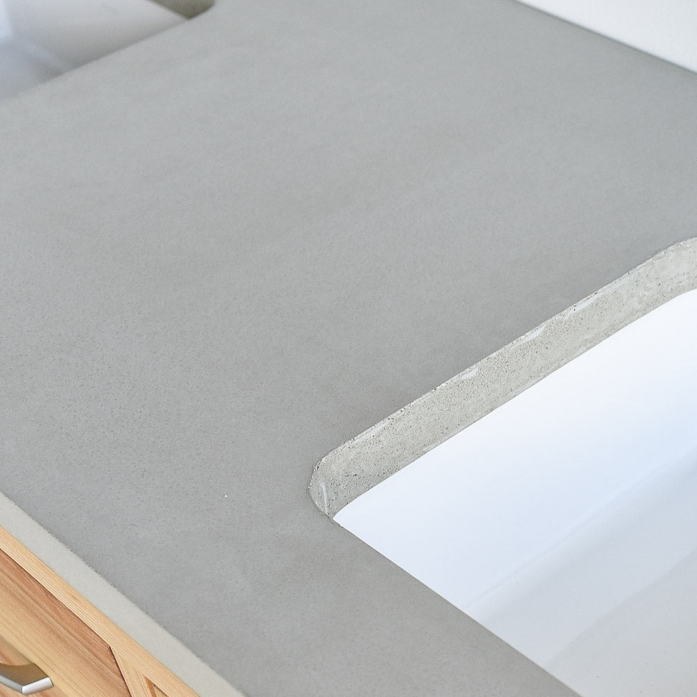 Gray/Natural Concrete Swatch – What WE Make