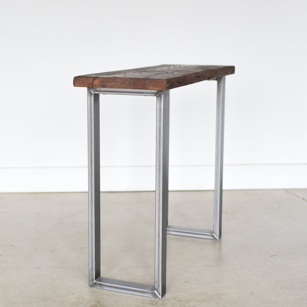 Live Edge Wood Console Table – What WE Make