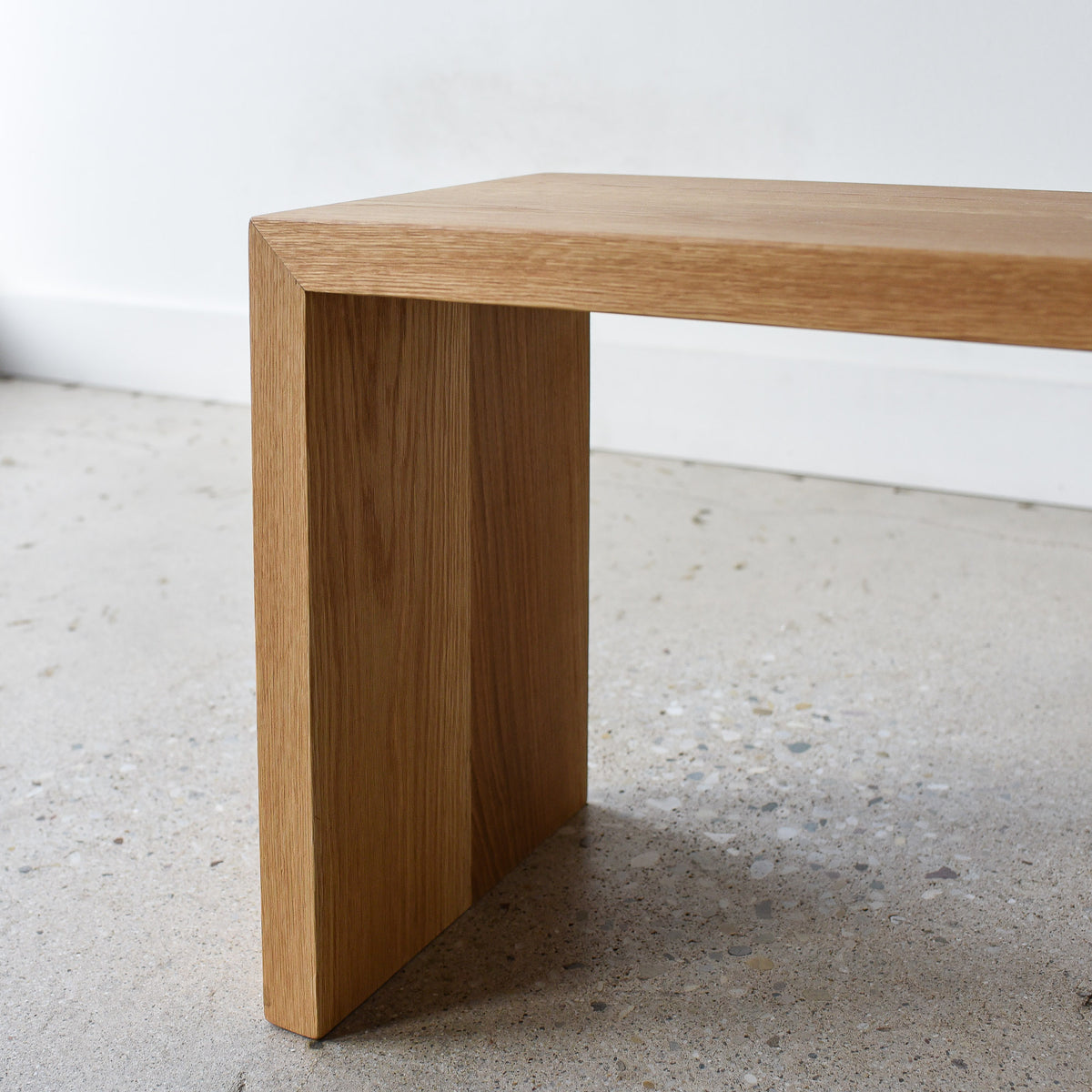 Timber Waterfall Bench – What WE Make